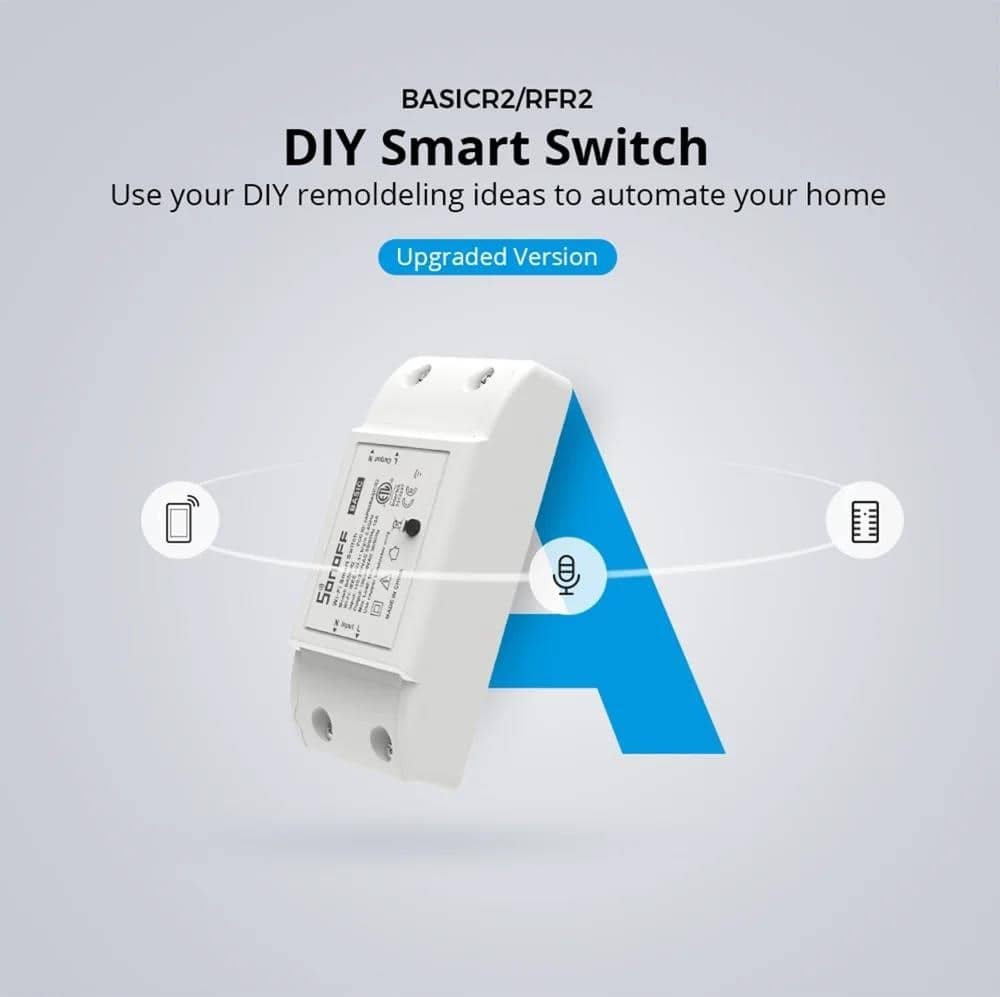 Sonoff Basic R2 WiFi Smart Switch - пульт дистанційного керування ...